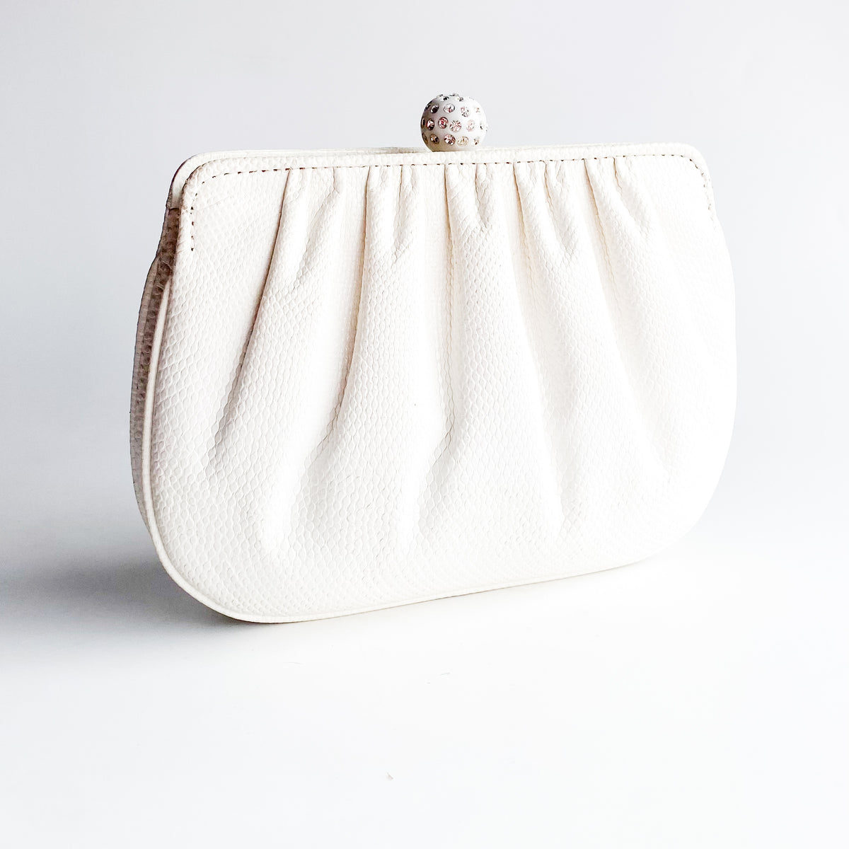 1970s Designer Ashneil White Tassel Evening Bag – Lost Girls Vintage
